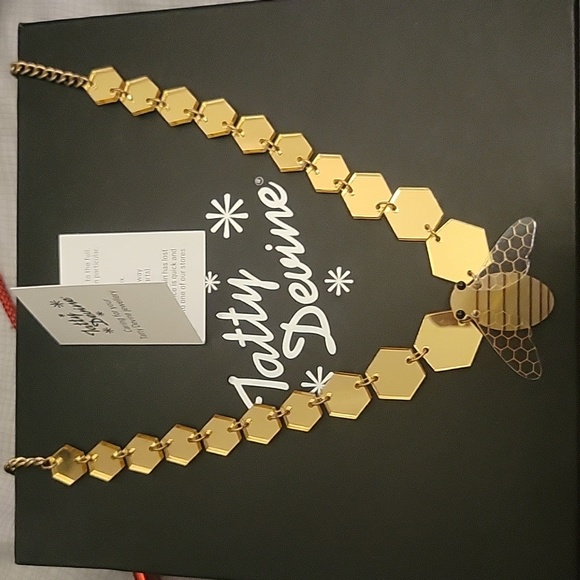 Tatty Devine | Jewelry | Tatty Devine Bee Acrylic Necklace | Poshmark